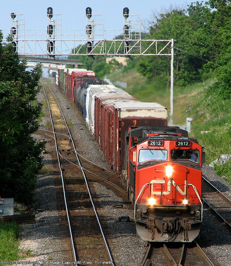 CN 383 at Snake.